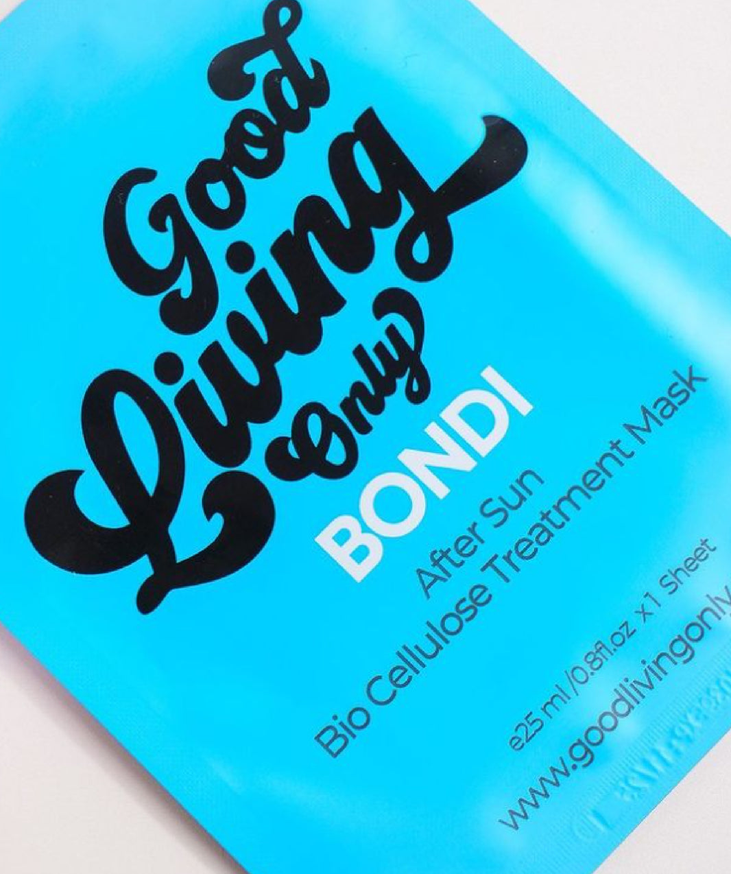 Good Living Only - Bio-Cellulose Sheet Masks